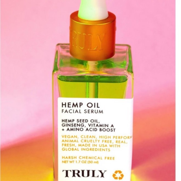 TRULY | Skincare | New Truly Hemp Facial Oil | Poshmark